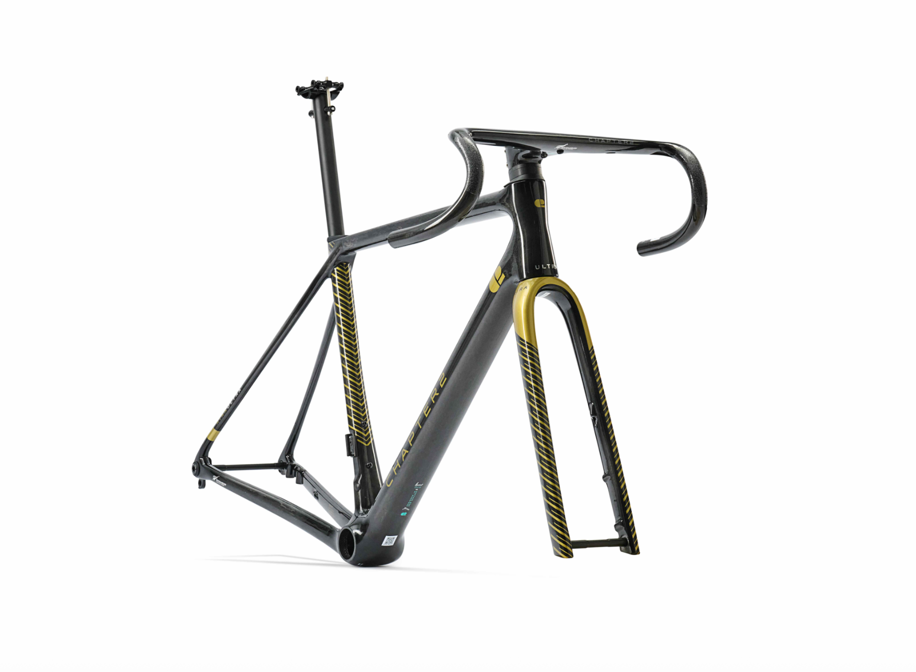 Chapter 2 RIRA Ultra Carbon Disc Frameset – UD & Gold – LafoBikes