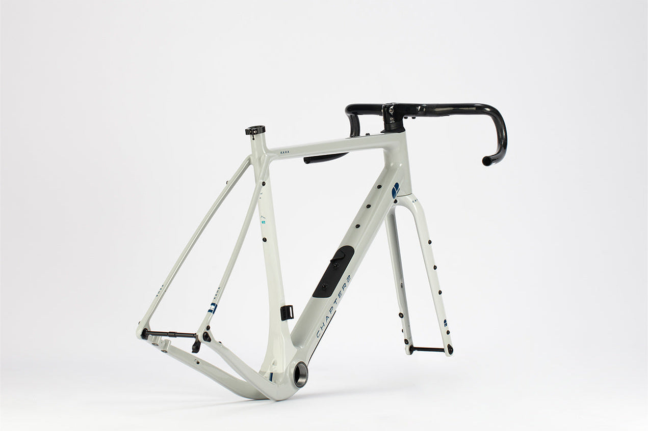 Chapter2 Kaha Disc Brake Gravel Frameset Grey + Blue - Options ...