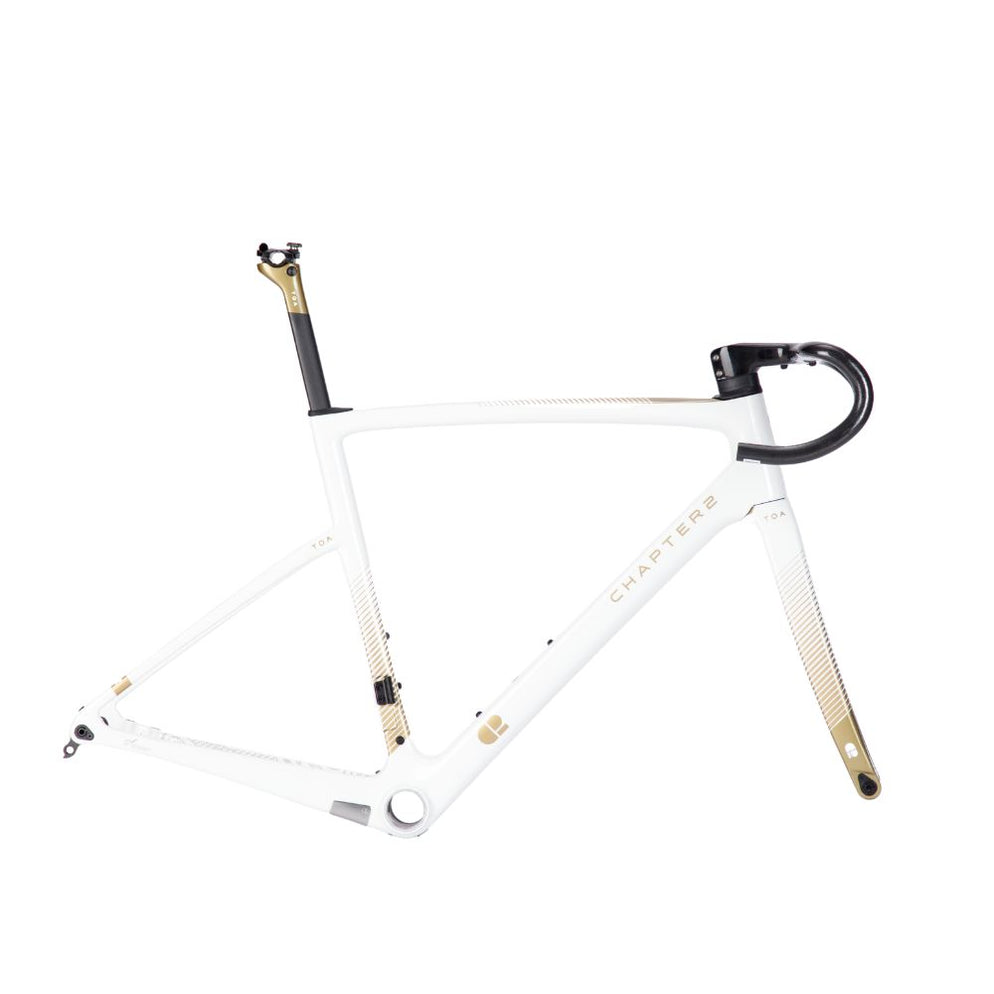 Chapter2 TOA Carbon Disc Brake Frameset - Black + Gold | Unleash ...