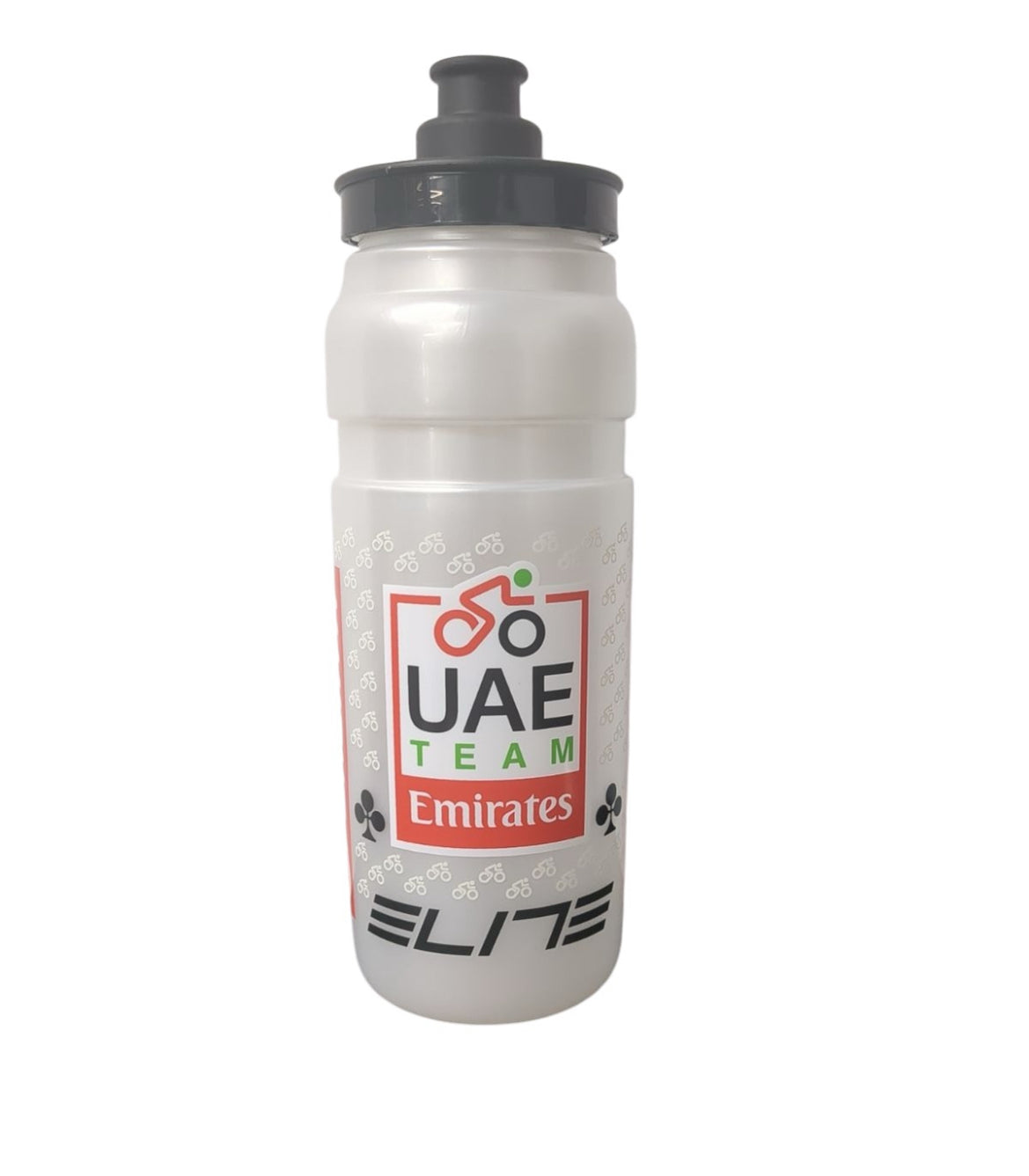 Elite Fly 2024 Team UAE Team Emirates Water Bottle, 750ml - LafoBikes