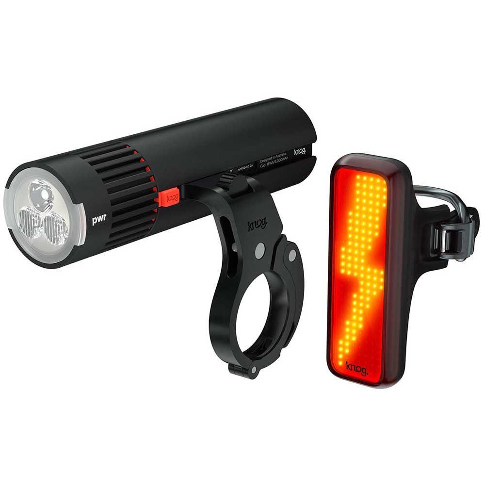 Knog PWR Trail 600 Lumens Bicycle Light Set W/ Blinder V Bolt - — LafoBikes